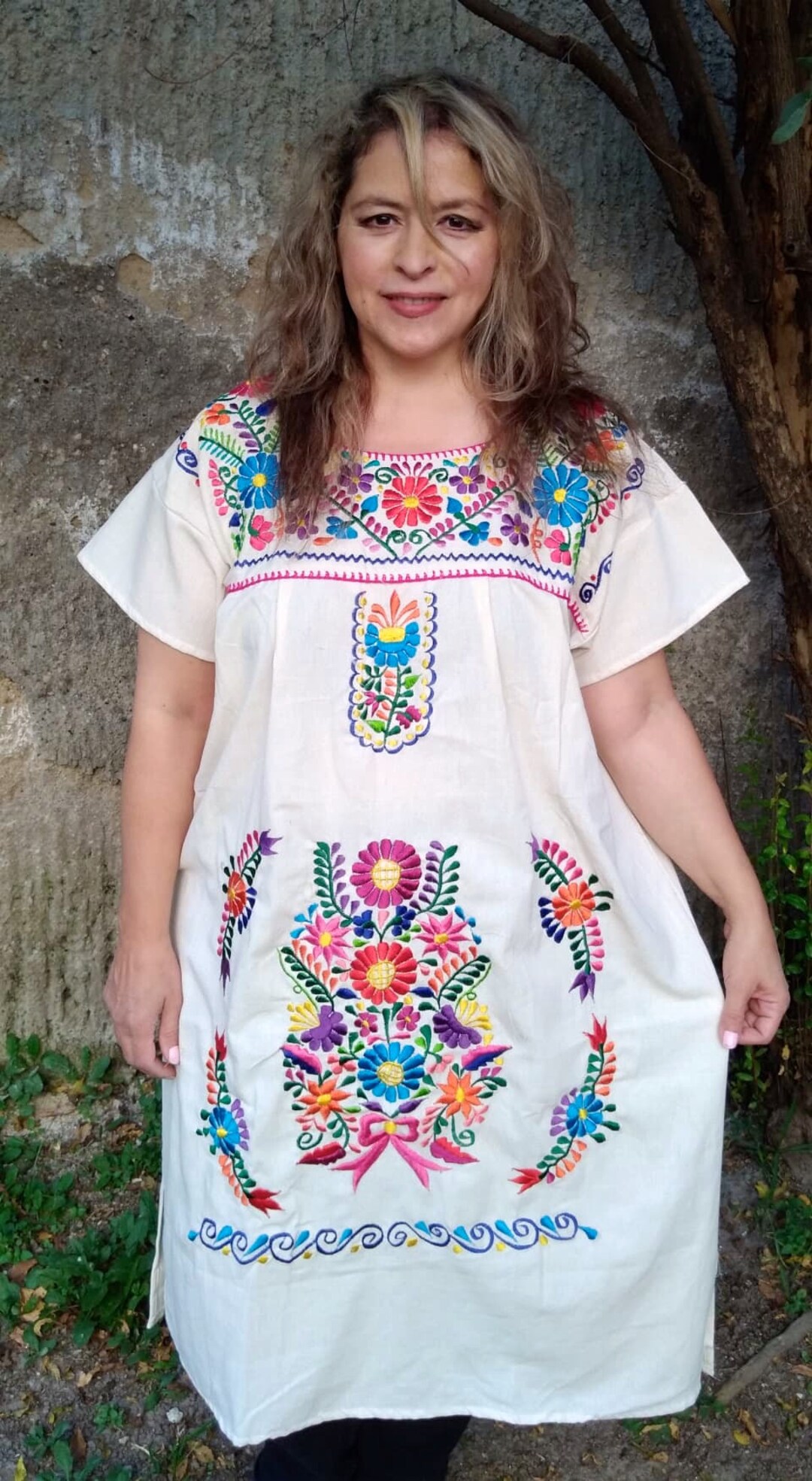 2XL & 4XL. Bohemian Dress. Mexican Dress. Mexican Tunic. - Etsy