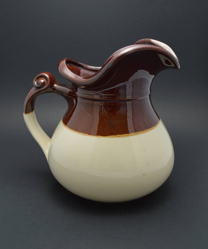 Mccoy Pitcher, Farmhouse Decor, Water Pitcher Fruit and Nuts, 1970's ...