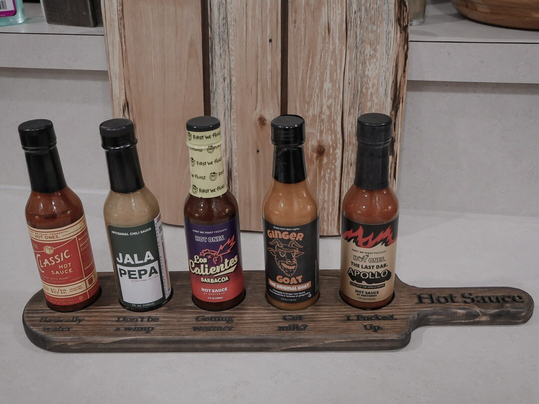 Hot Sauce Flight - Etsy