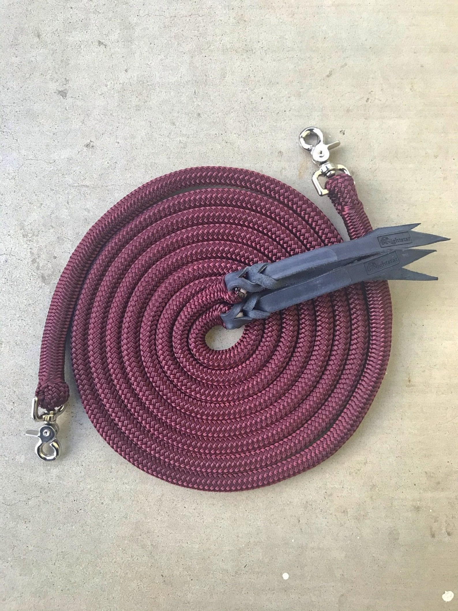 Custom 7' Yacht Rope Split Reins - Etsy