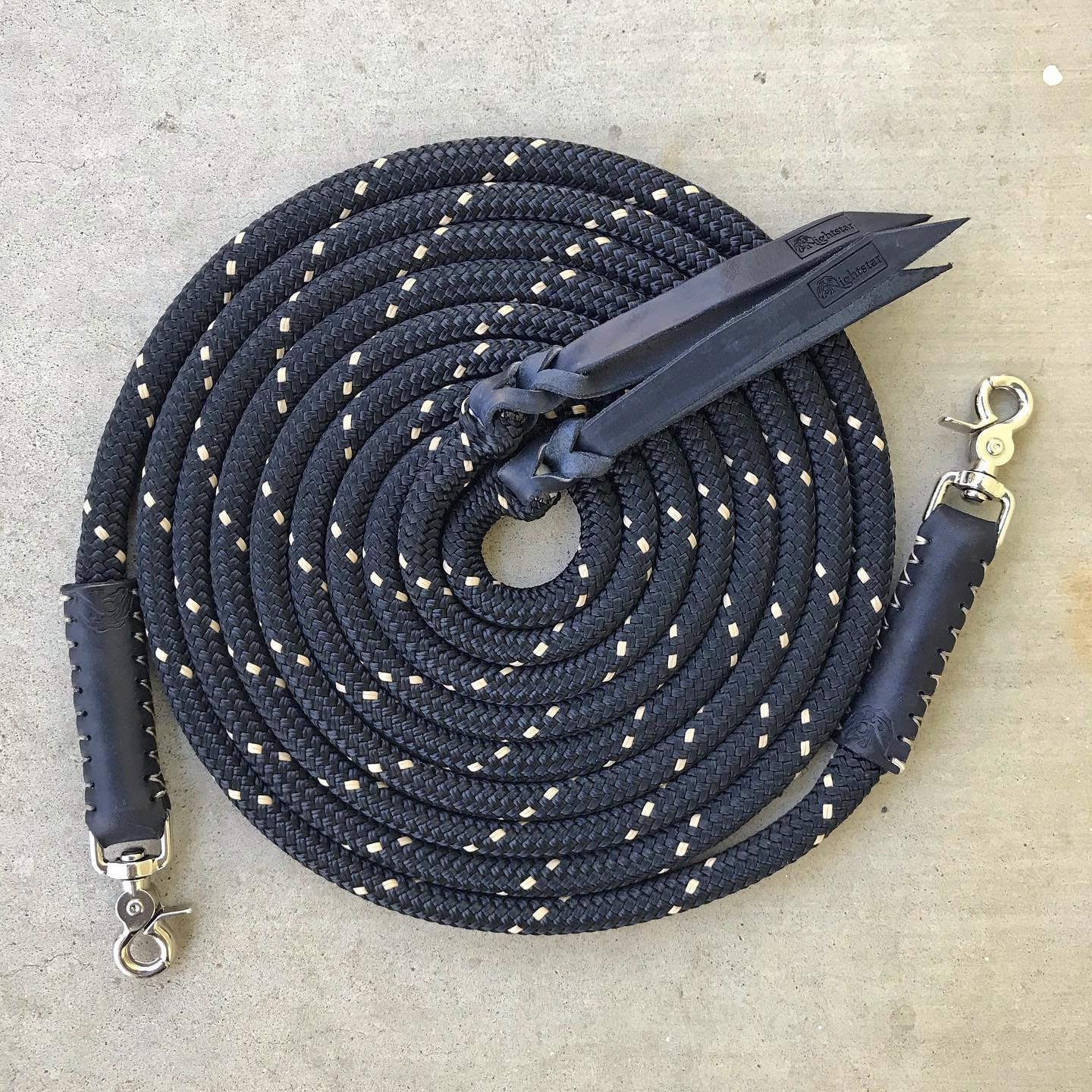 Custom 7' Yacht Rope Split Reins - Etsy