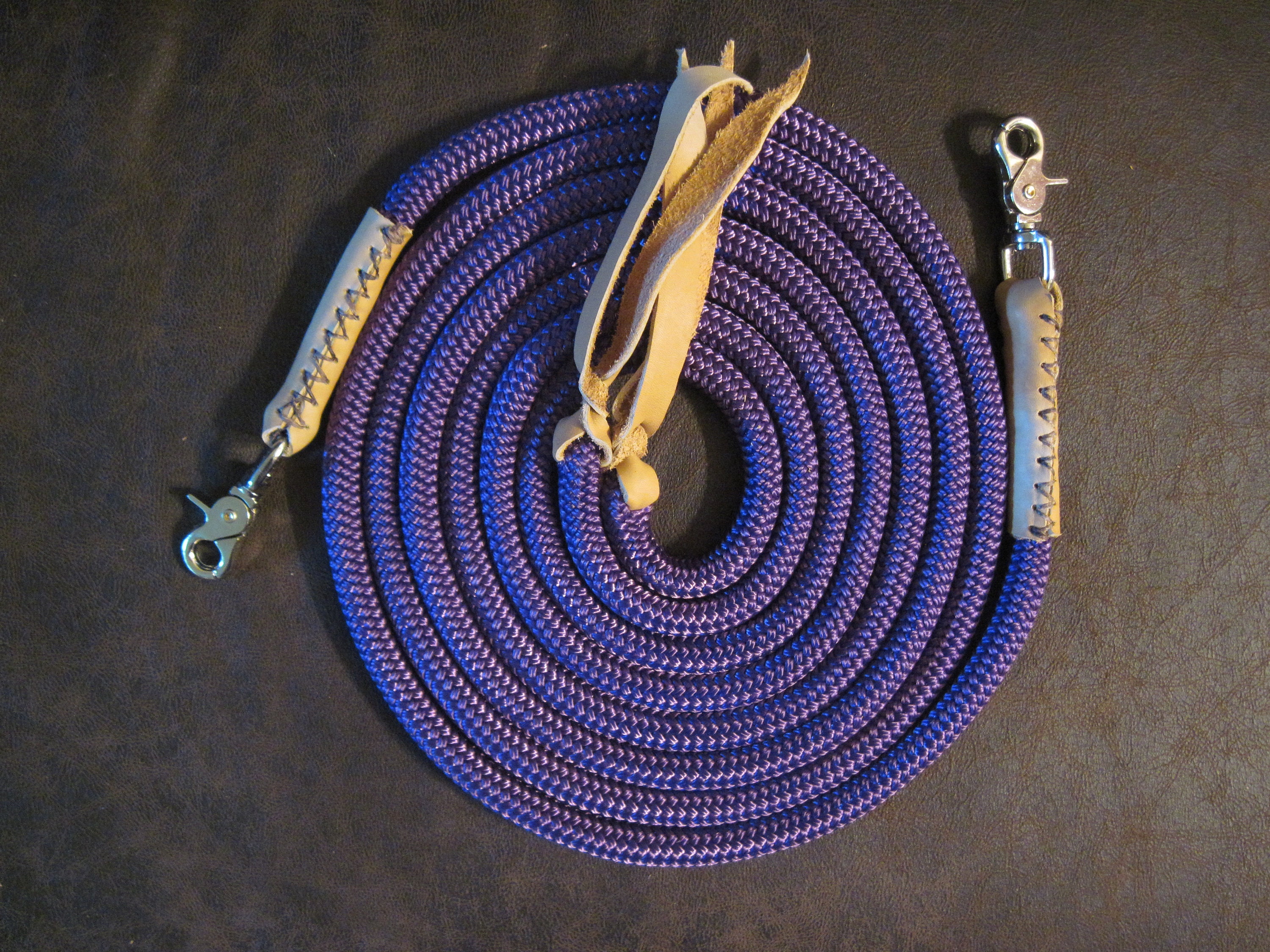 Custom 7' Yacht Rope Split Reins - Etsy