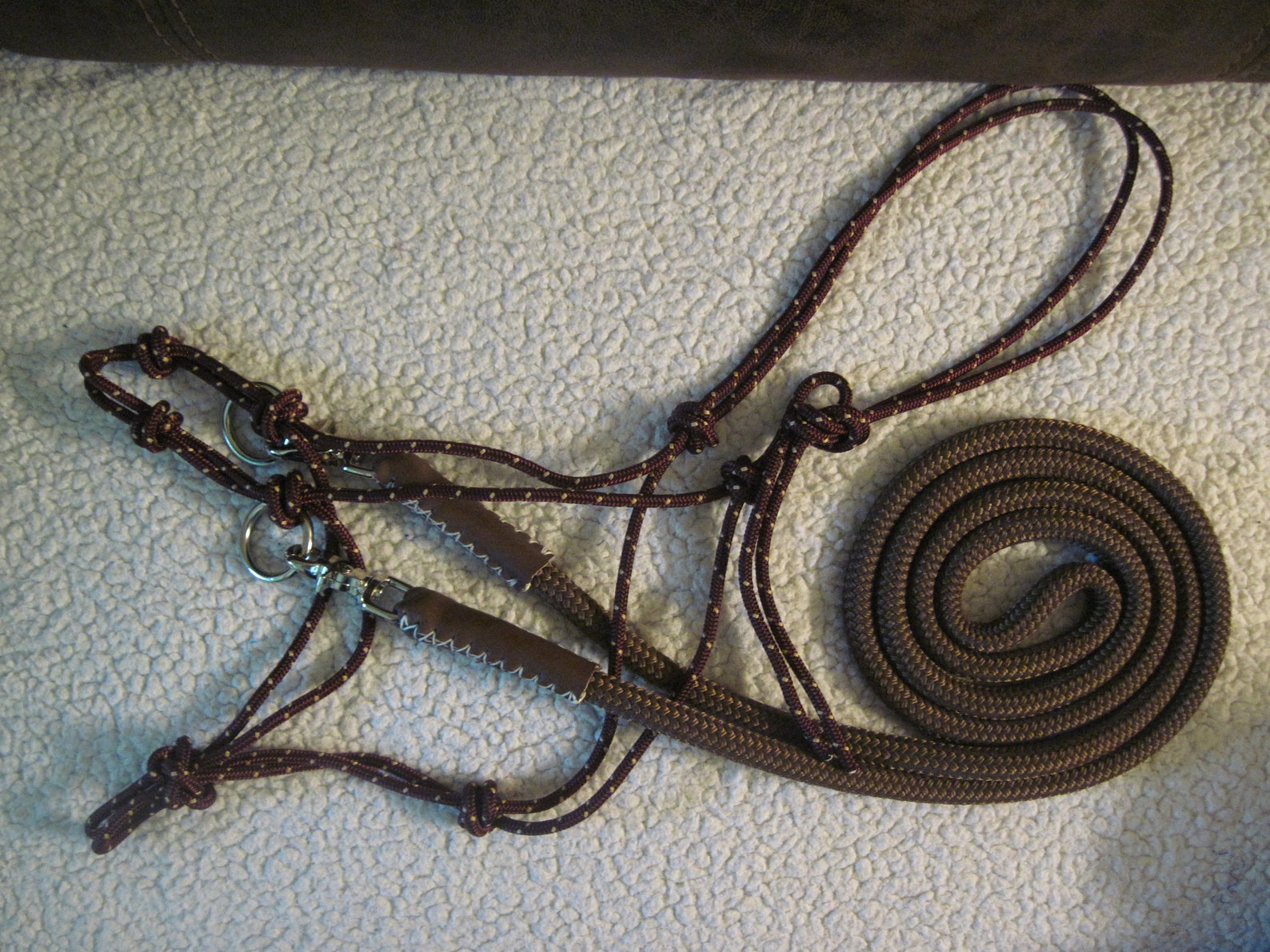 Custom Side Pull With Matching 8' Rope Reins - Etsy