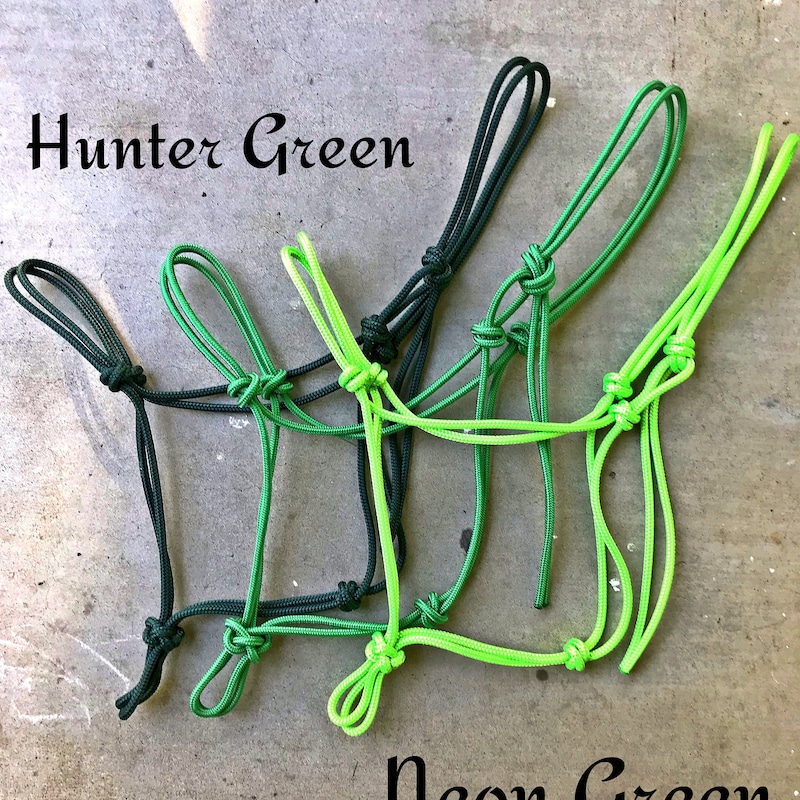 4 Knots Horse Halter - Etsy