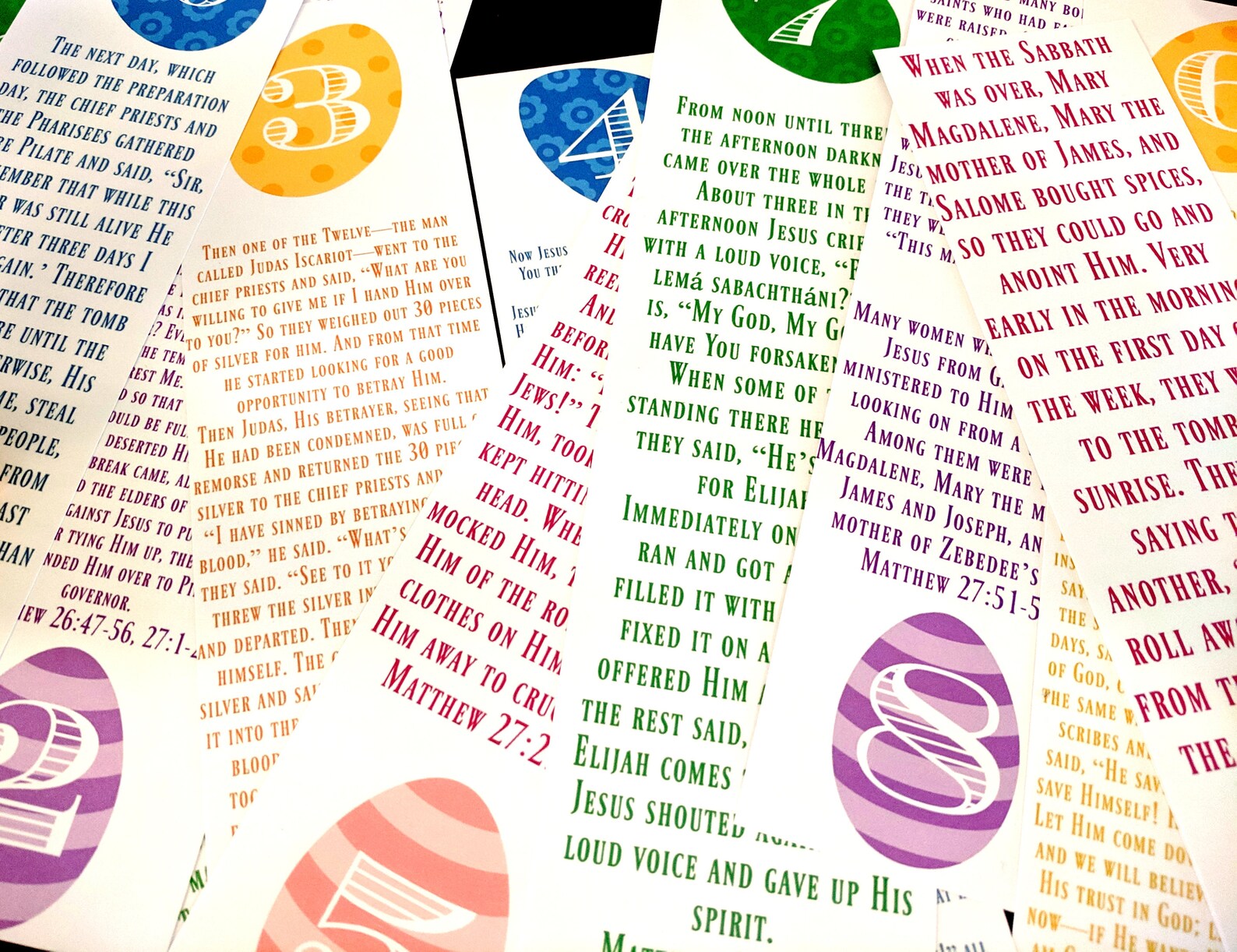 Easter Story Resurrection Eggs - Etsy