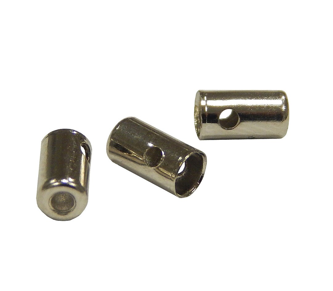Metal Caps End Caps for 3 Mm Bands 100pcs End Parts Cable Ends End Caps ...