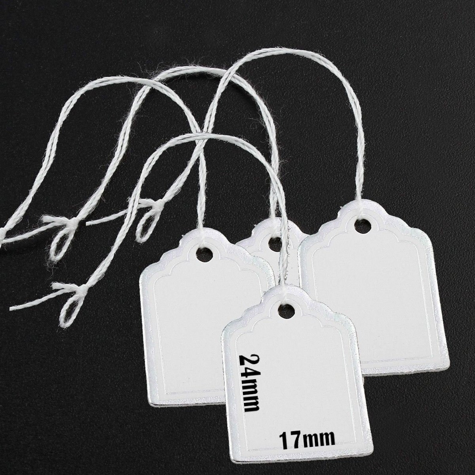 Prijs Labels 100/300stk Keuzes Prijskaartjes met Draad | Etsy