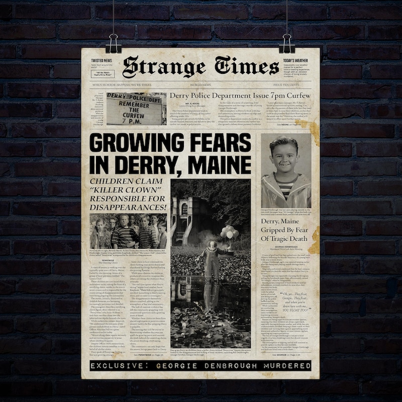 Welcome to Derry Prop - Etsy