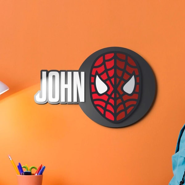 Spidey Name Logo - Etsy