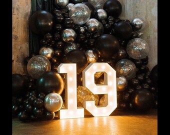 16 Light up Numbers | Etsy