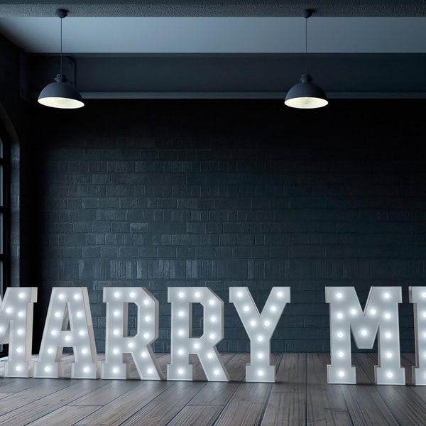 Marry Me Letters - Etsy