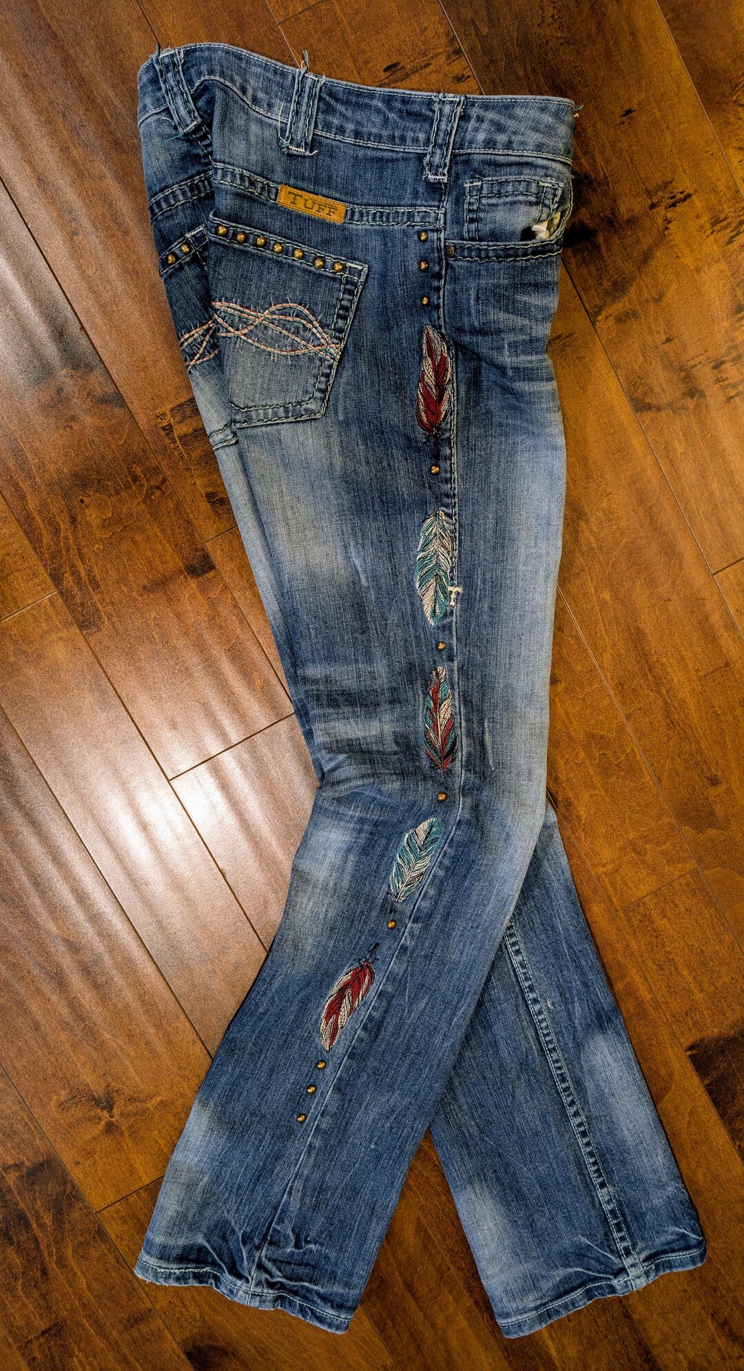TUFF DESIGNER JEANS - Etsy