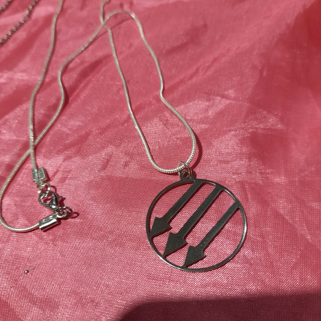 Antifascist Necklace. Antifa Symbol Jewellery. - Etsy