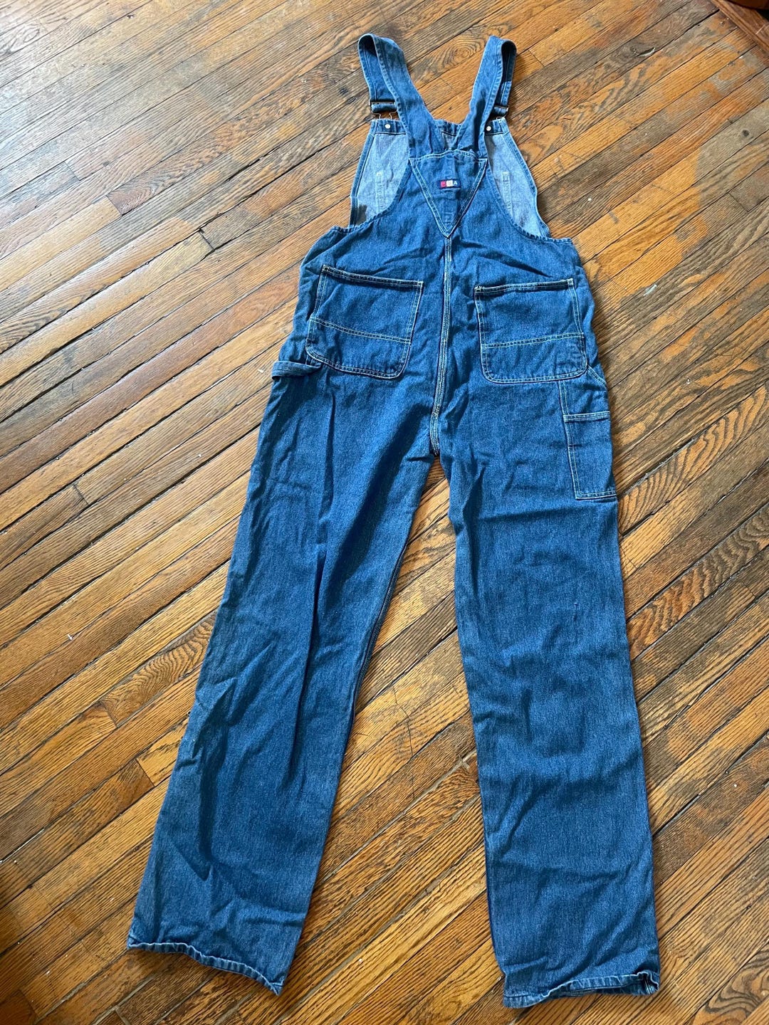 34x30 Usa Works Denim Overalls - Etsy