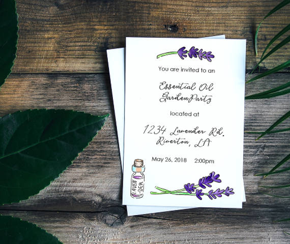 Lavender Essential Oil Bundle 12 Digital Images Watercolor and Ink - Etsy
