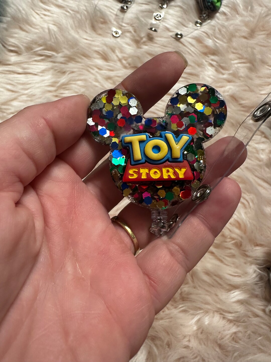 Disney Inspired Toy Story Badge Reels - Etsy