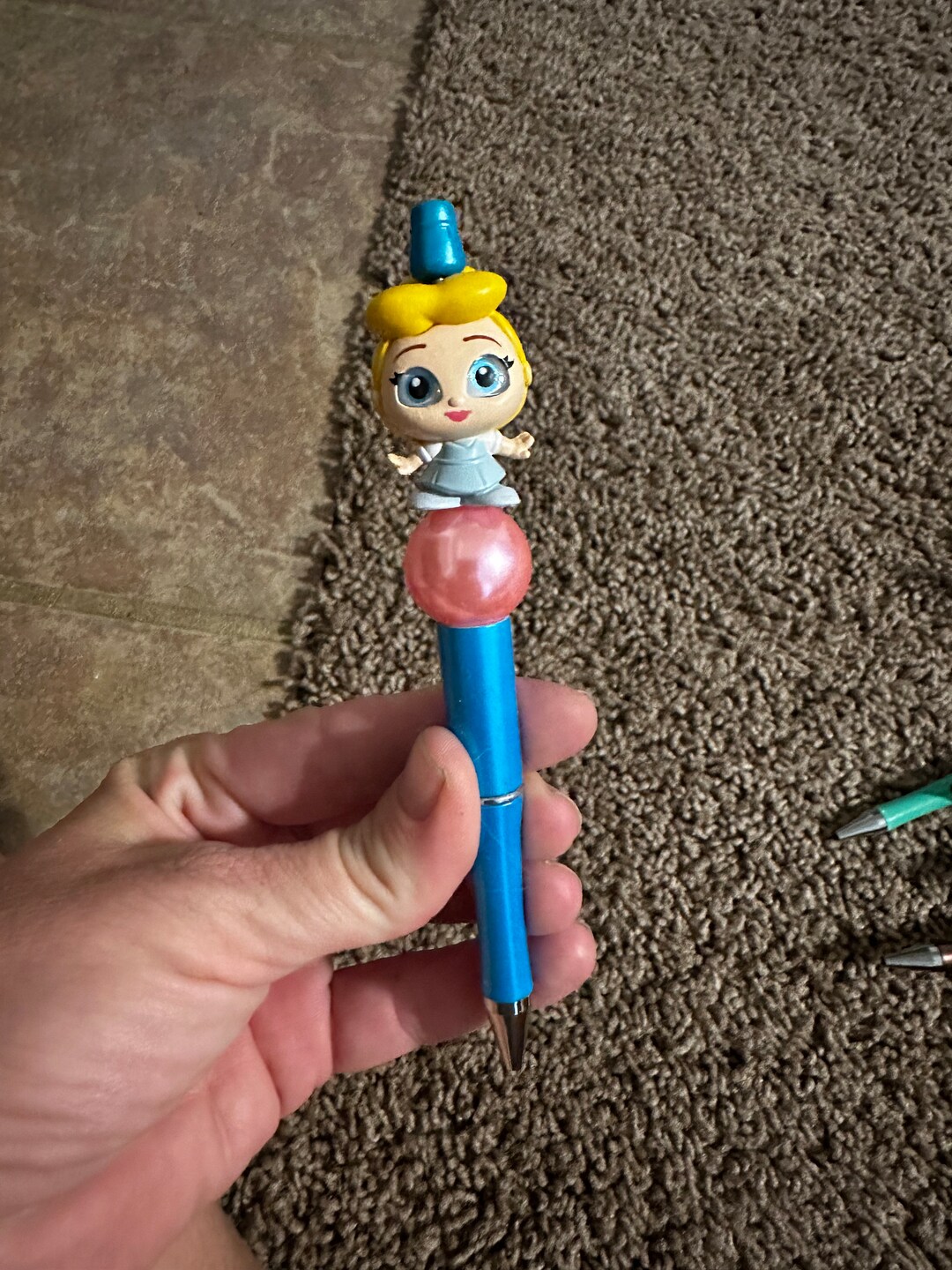 Cinderella Beadable Doorable Pen - Etsy