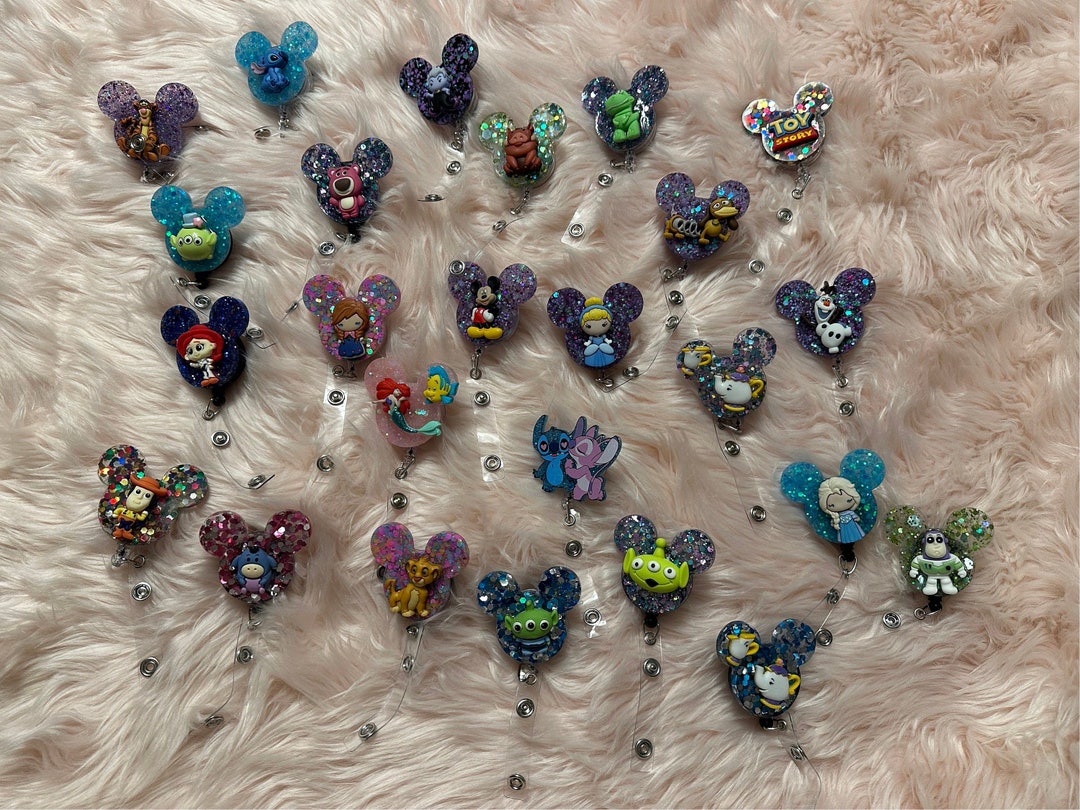 Disney Inspired Badge Reels - Etsy