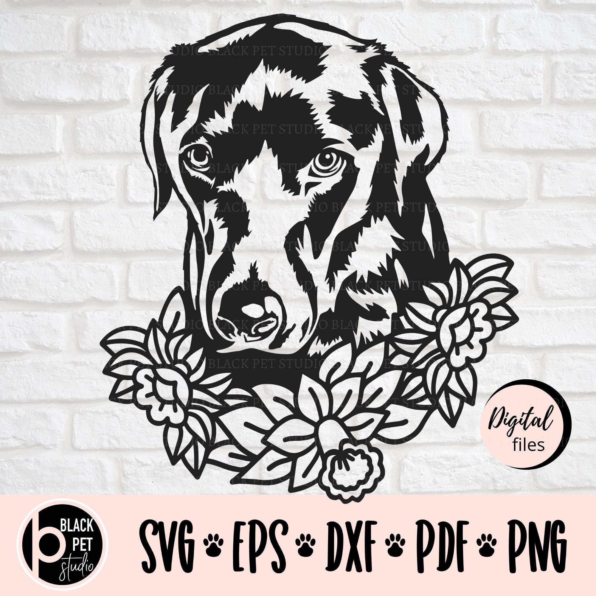 Labrador Retriver Svg Cut File - Black Labrador Svg - Black Lab Svg ...