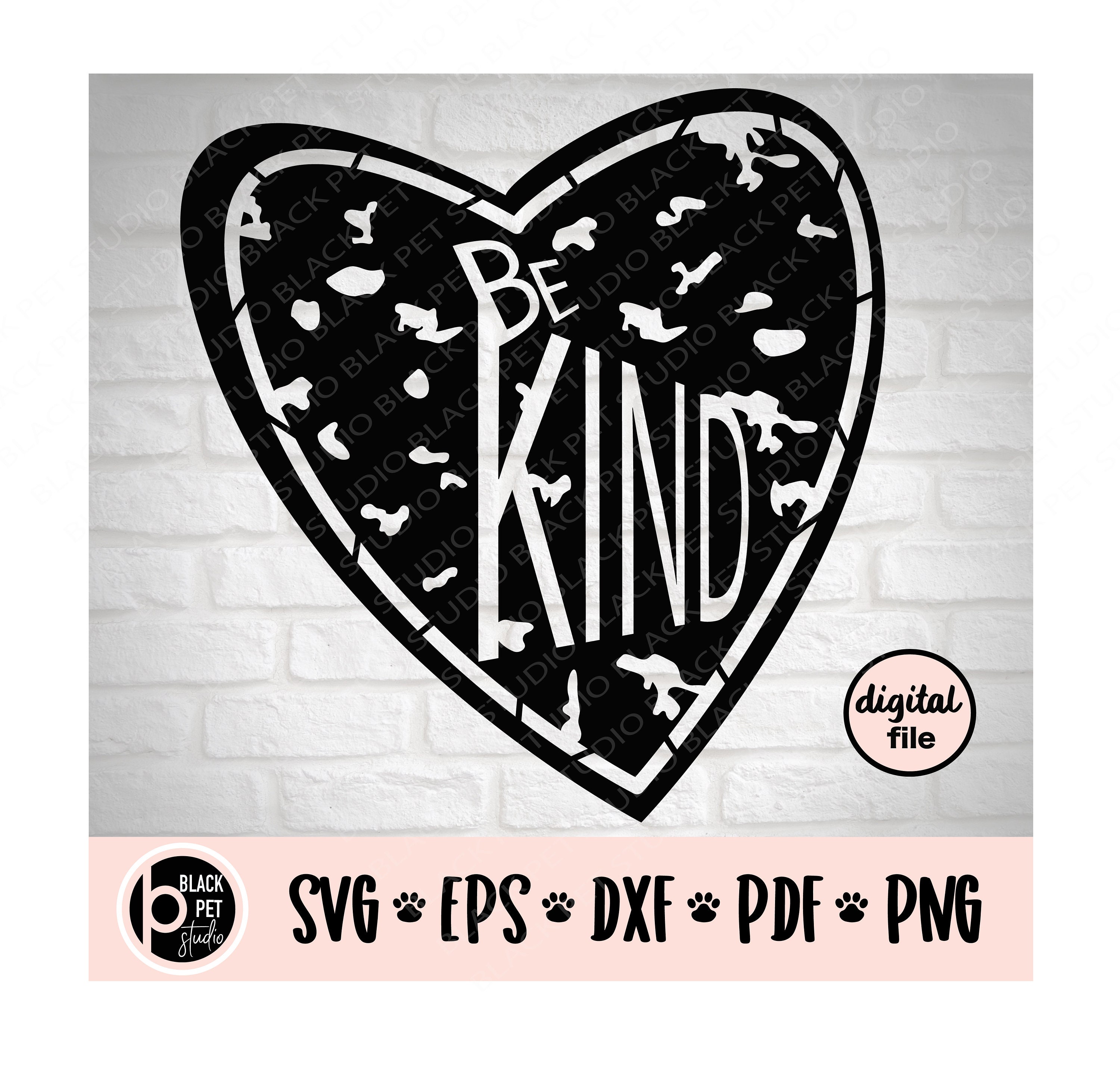 Be Kind Heart Svg - Be Kind Svg - Love Svg - Heart Svg - Cricut Cut ...
