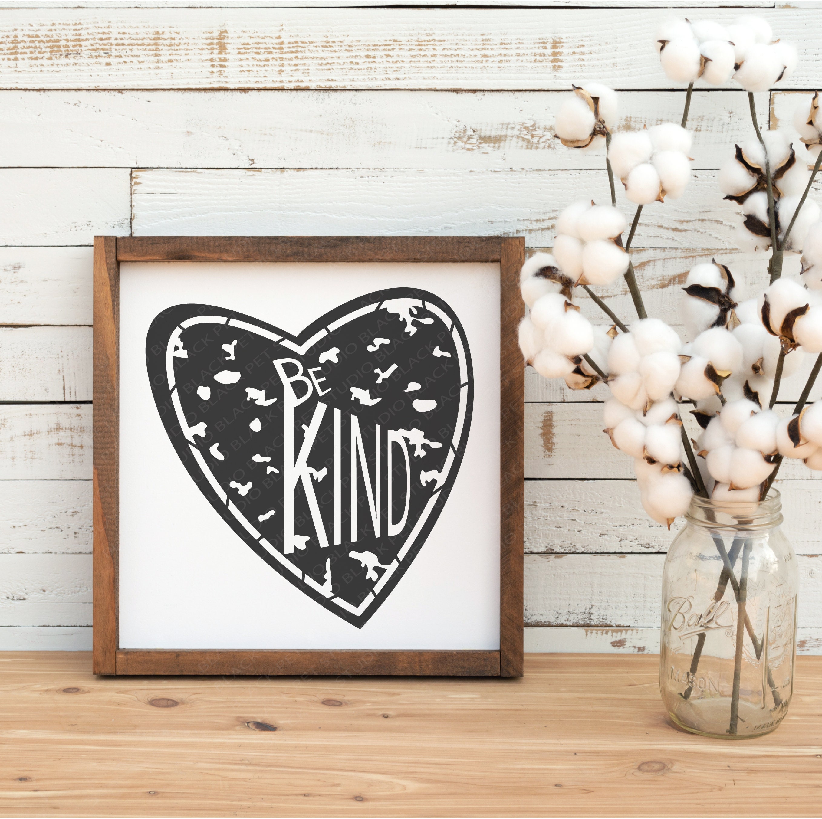 Be Kind Heart Svg Be kind Svg Love Svg Heart Svg - Etsy México