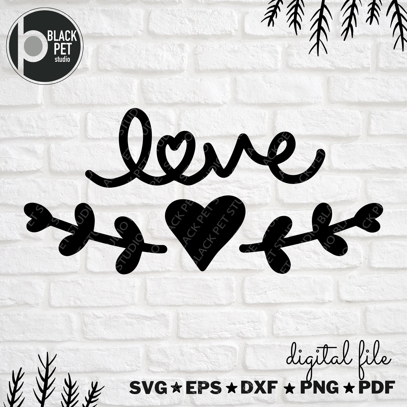 Love Svg Hand Drawn Love Svg Heart Svg Cricut Svg Valentines Day Svg ...