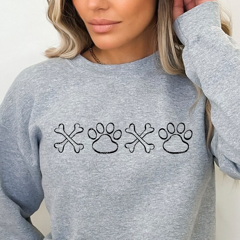 XOXO Paw Print Svg Xoxo Shirt Svg Hugs and Kisses Paw Print Shirt Svg ...