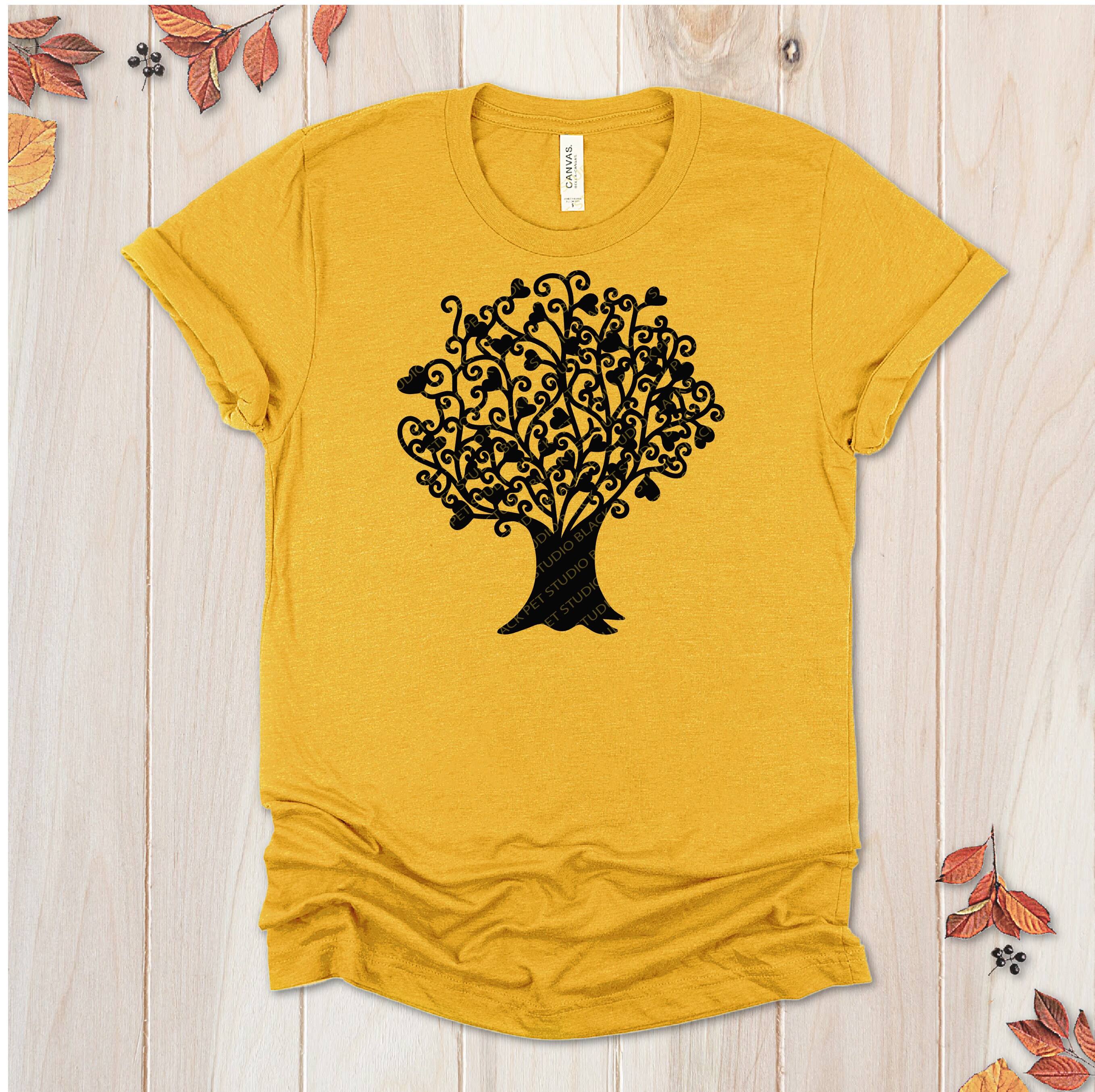 Love Tree Svg - Tree With Hearts Svg - Valentine Tree Svg - Love Tree ...