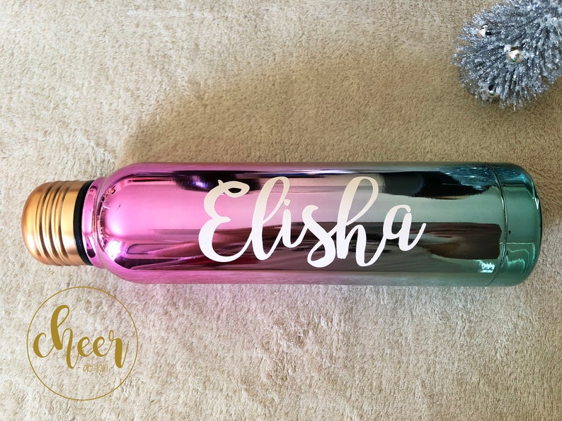 Customised Drink Bottle Name Label - Etsy Australia