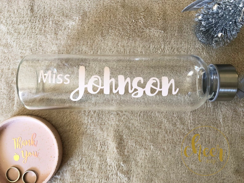 Customised Drink Bottle Name Label - Etsy