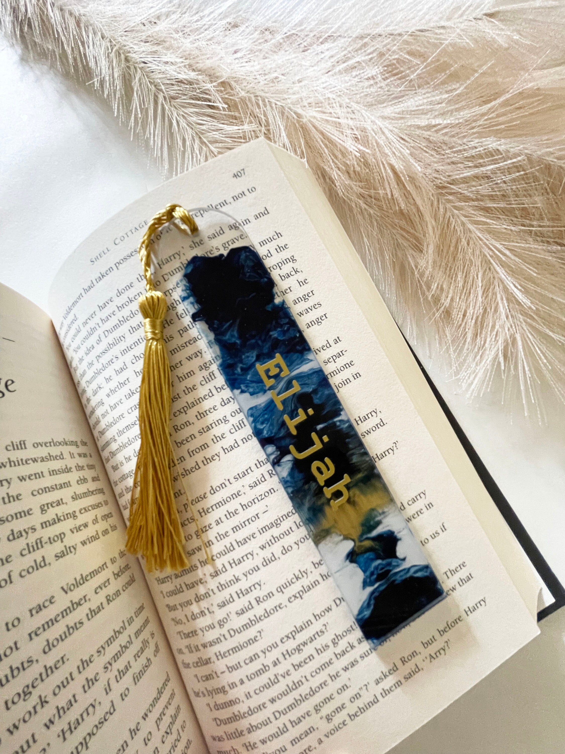 Personalised Acrylic Bookmark Marble Acrylic Bookmark - Etsy Australia