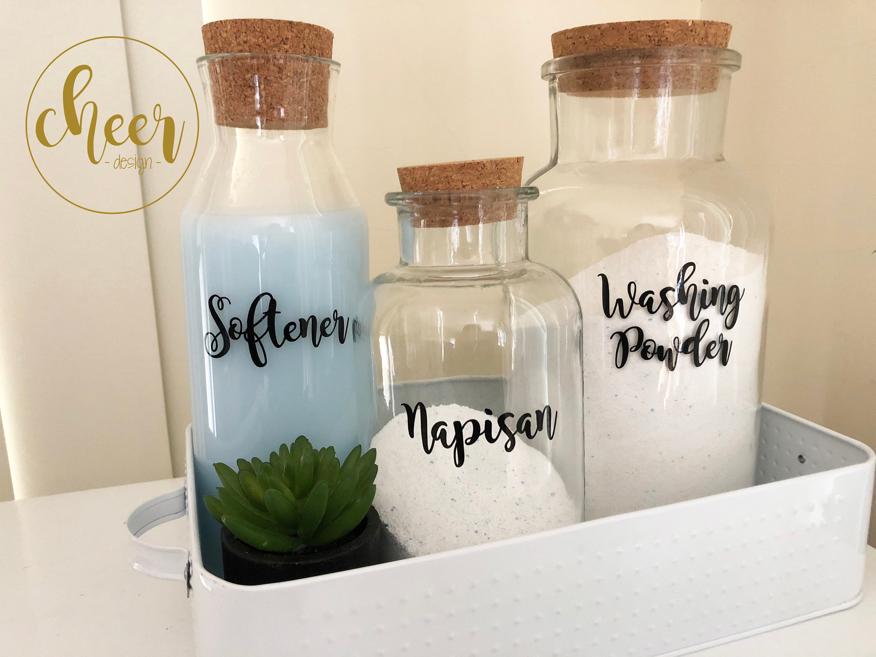 Custom Laundry Label Set | Etsy