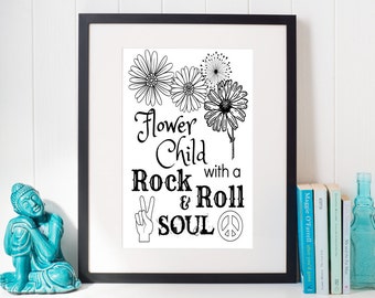 Rock and roll art | Etsy