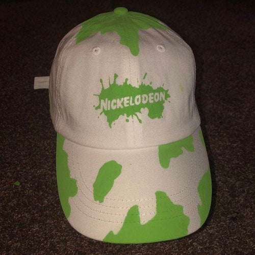 Nickelodeon Slime Inspired Dad Hat - Etsy
