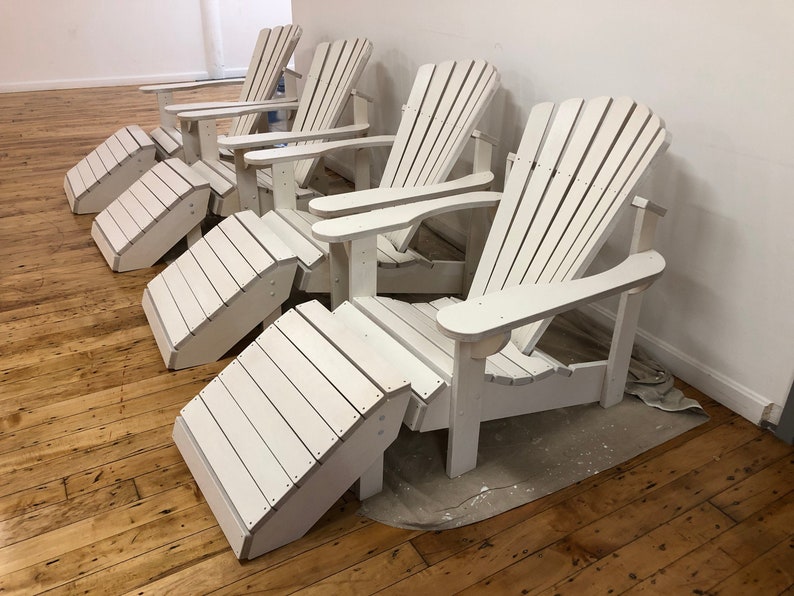 Classic Adirondack Chair and Leg Rest Digital Download CNC Files, DXF ...