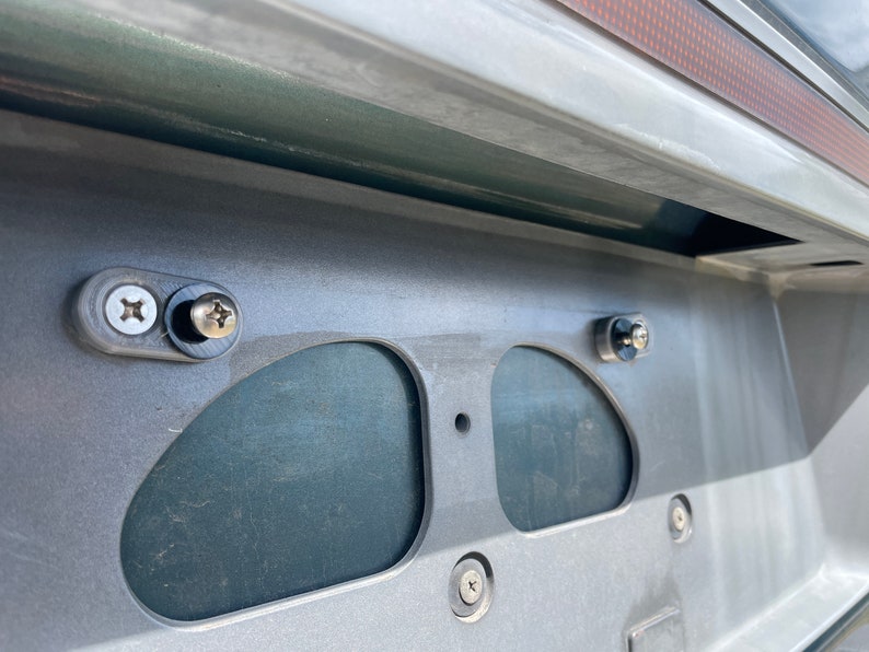 Mini JDM to USDM License Plate Adapter Low Profile for JDM Vehicles Two ...