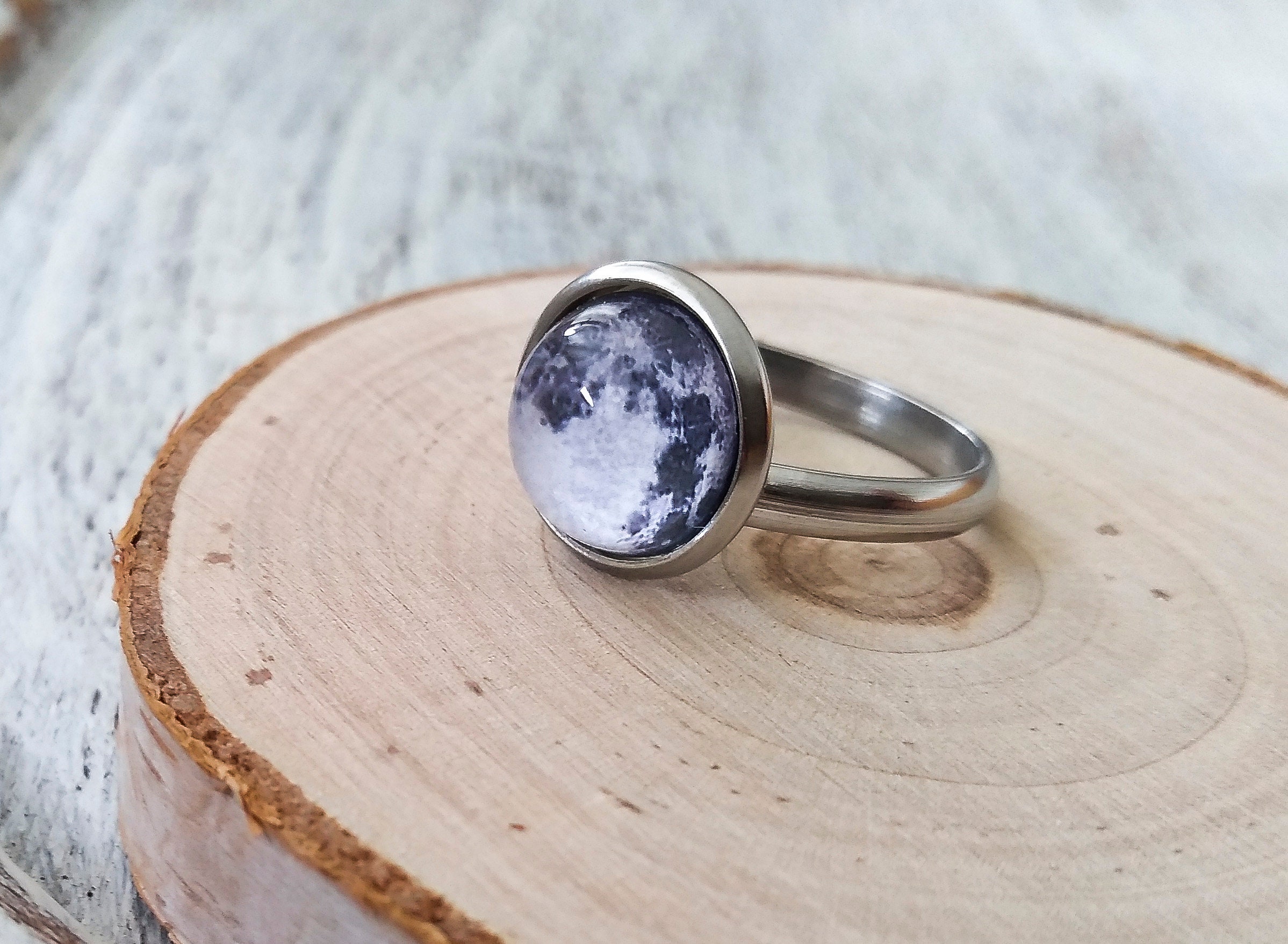 Earth Ring Planet Earth Planet ring Solar system BFF | Etsy