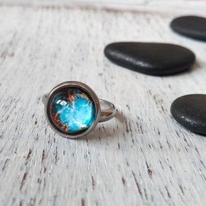 Earth Ring Planet Earth Planet Ring Solar System BFF Gift - Etsy
