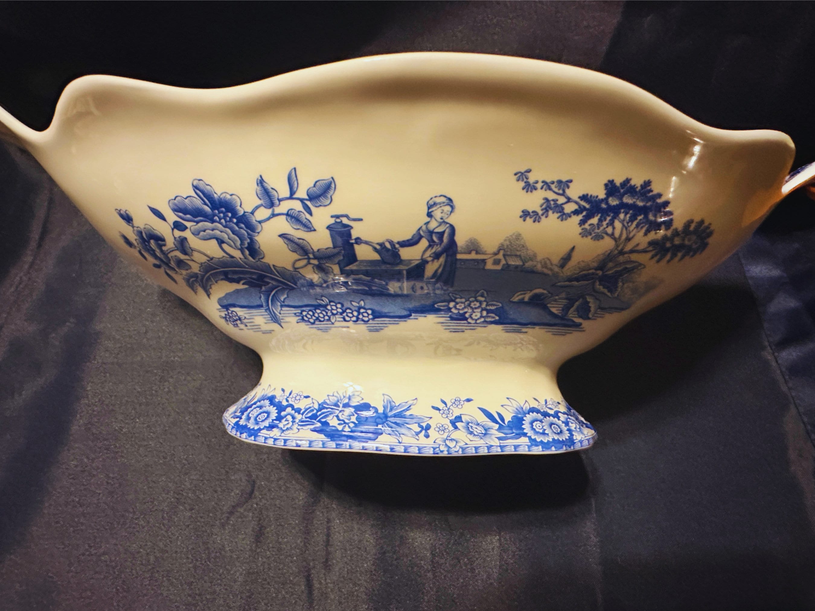 Vintage Spode Signature Collection Blue Room Collection Girl at the ...