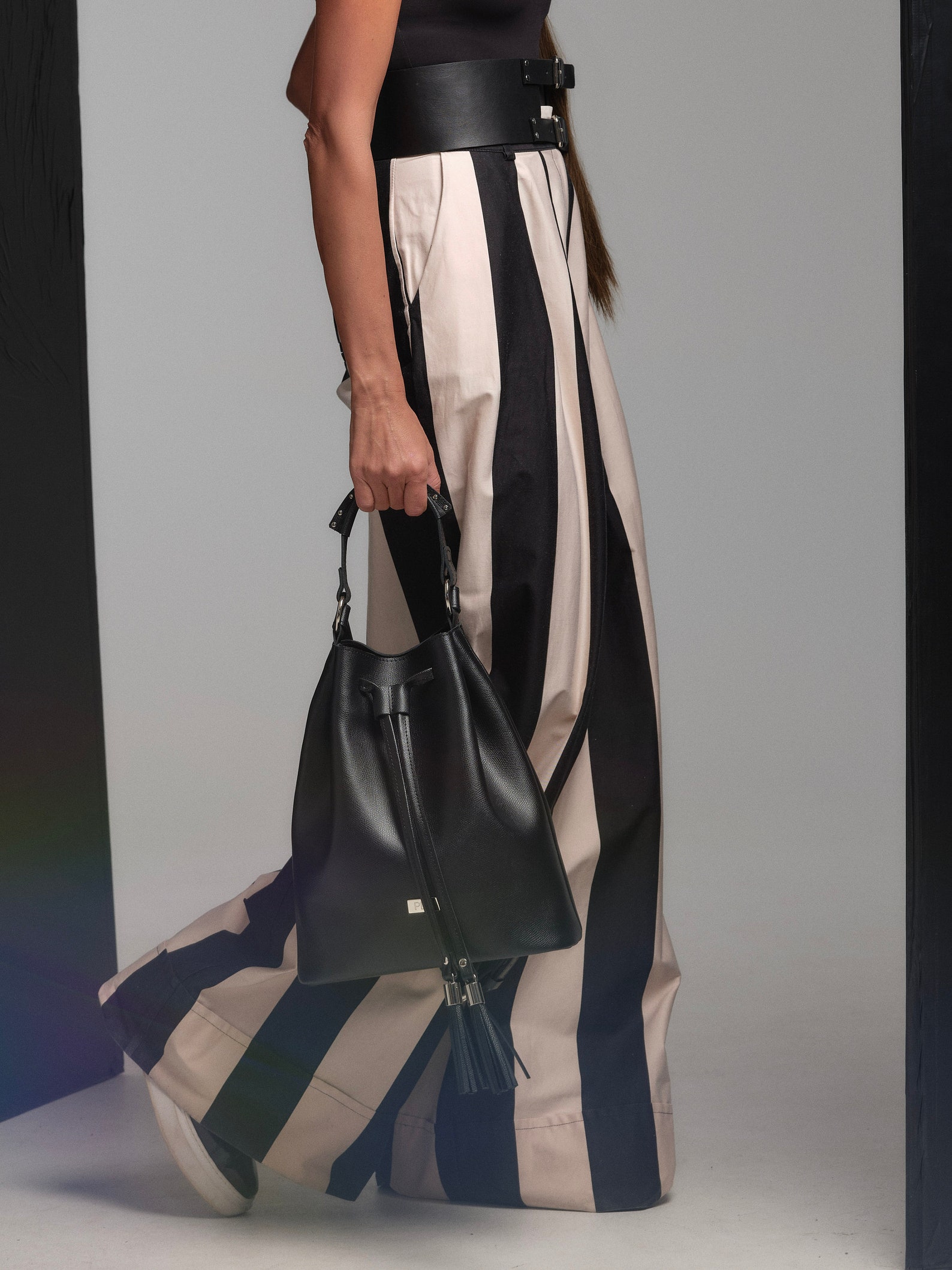 Black Bucket Bag, Luxury Leather Bucket Bag for Women, Bucket Bag ...