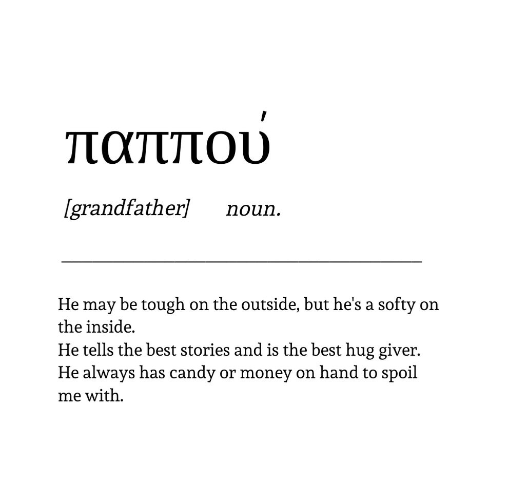 Pappou Mug, Grandfather Mug, Coffee Mug, Personalized Mug - Etsy