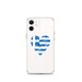 TRANSPARENT CLEAR Greek Flag iPhone Case Greece iPhone Case - Etsy