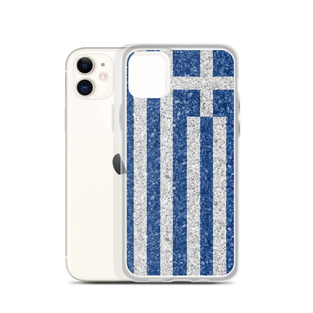 Greek Pebbled iPhone Case, Greek Phone Case - Etsy