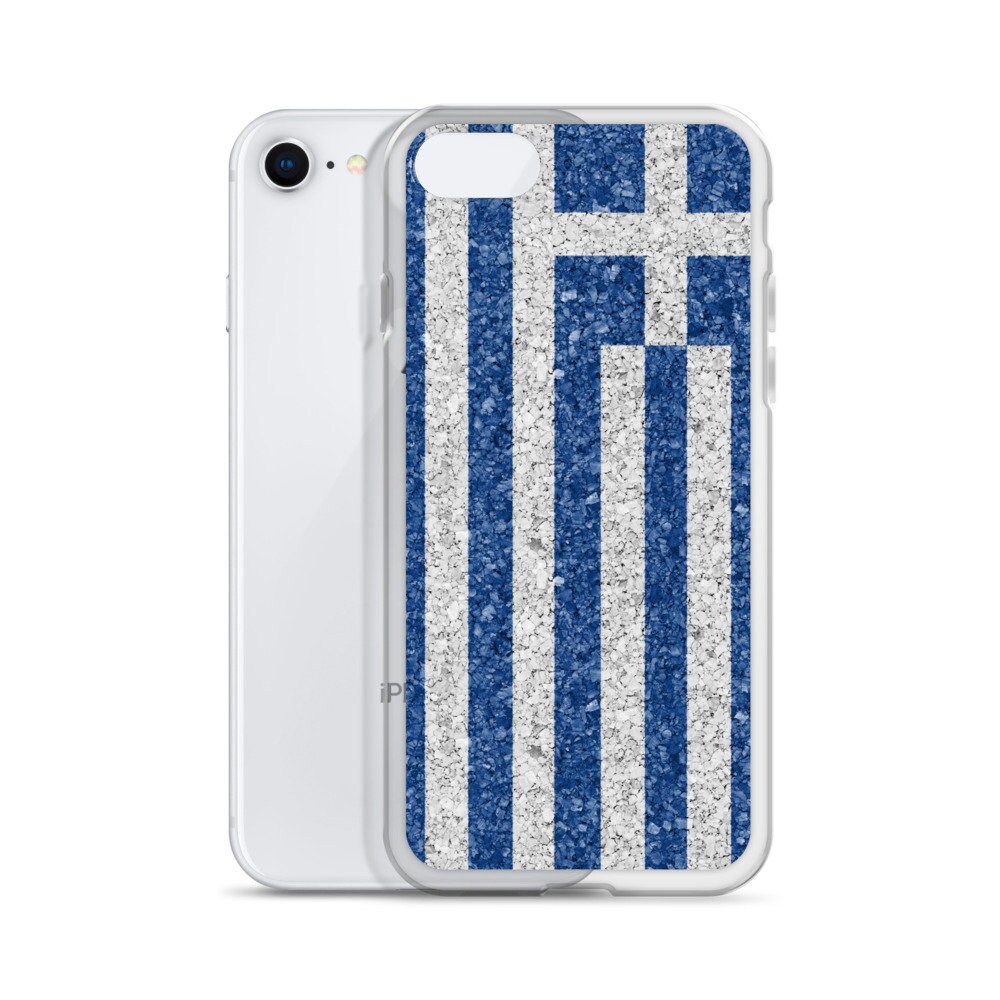 Greek Pebbled iPhone Case, Greek Phone Case - Etsy