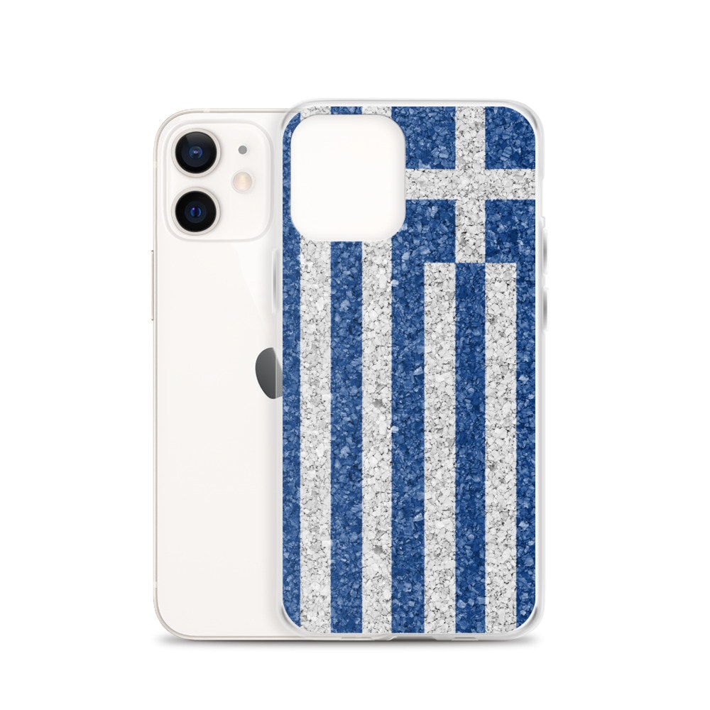 Greek Pebbled iPhone Case, Greek Phone Case - Etsy