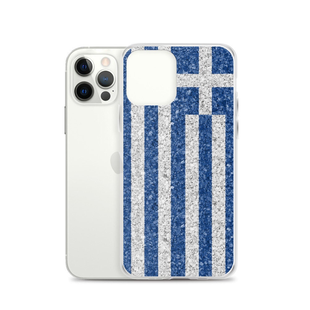 Greek Pebbled iPhone Case, Greek Phone Case - Etsy