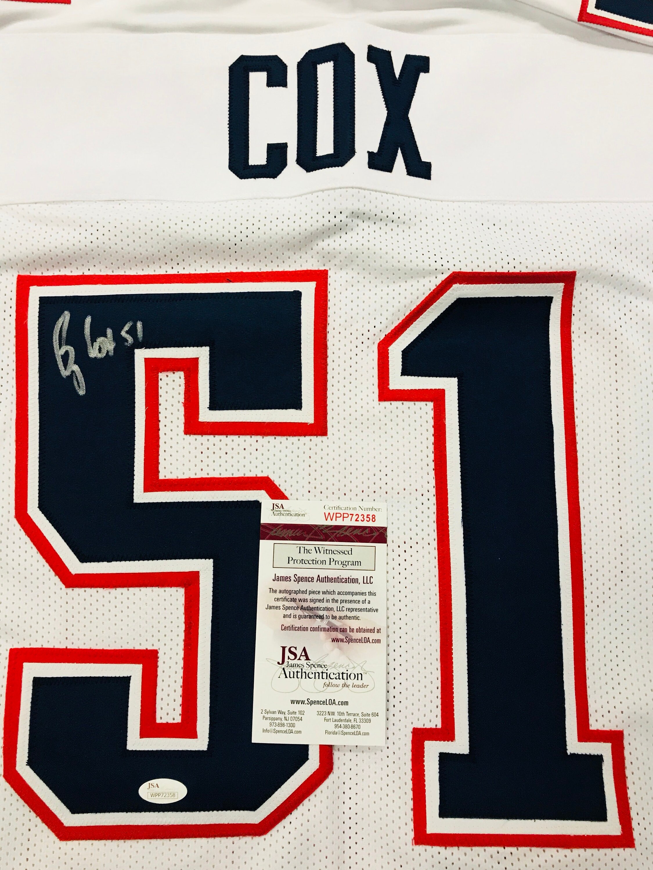 Brian Cox Hand Signed Autographed Jersey - Etsy