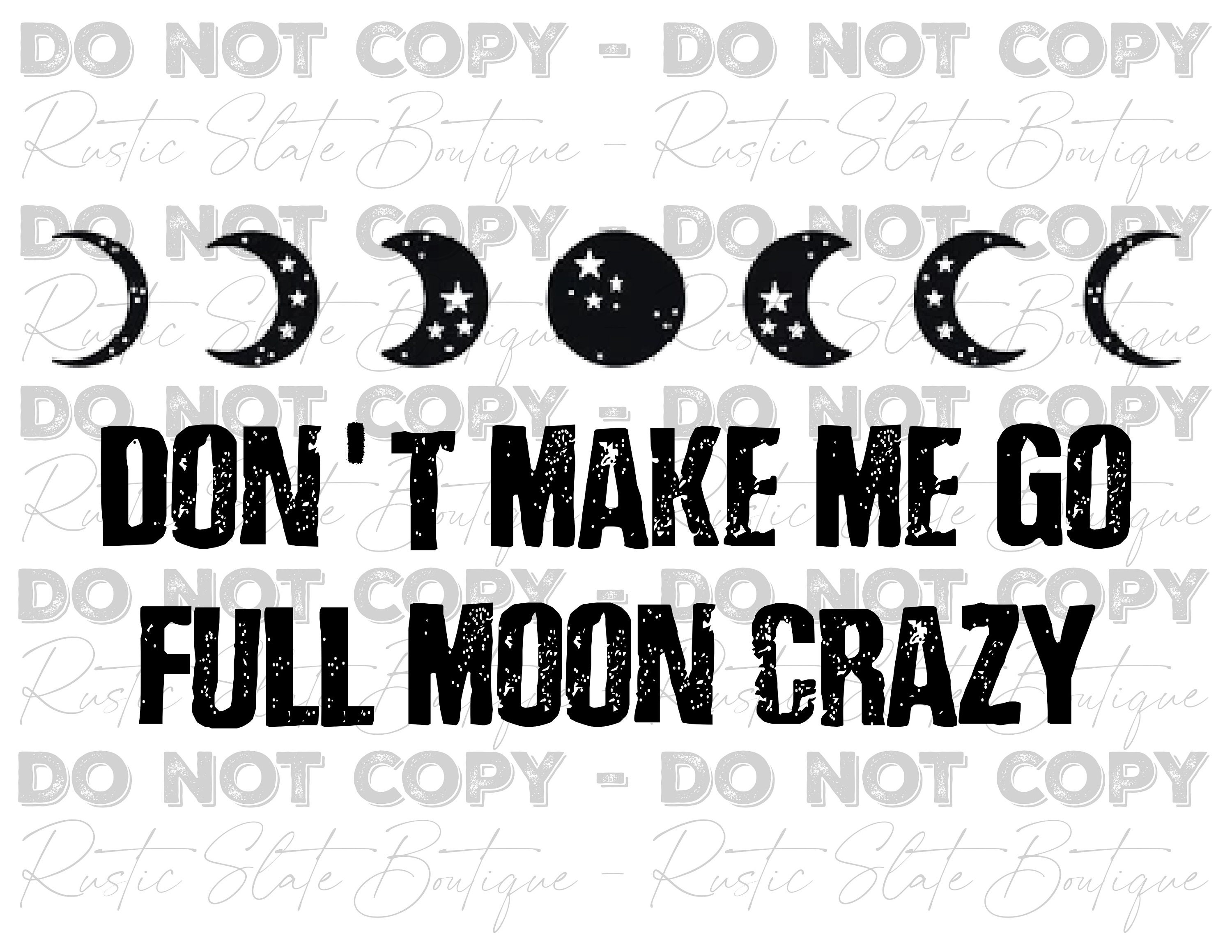 Full Moon Crazy - Etsy