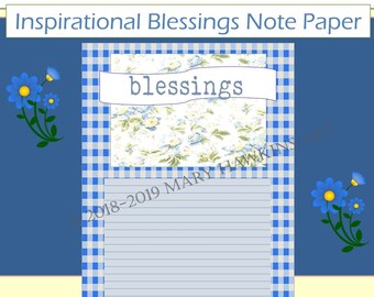 Pretty writing paper | Etsy