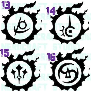 NEW Viper and Picto! - Final Fantasy 14 Inspired Job Icon Decal - Etsy